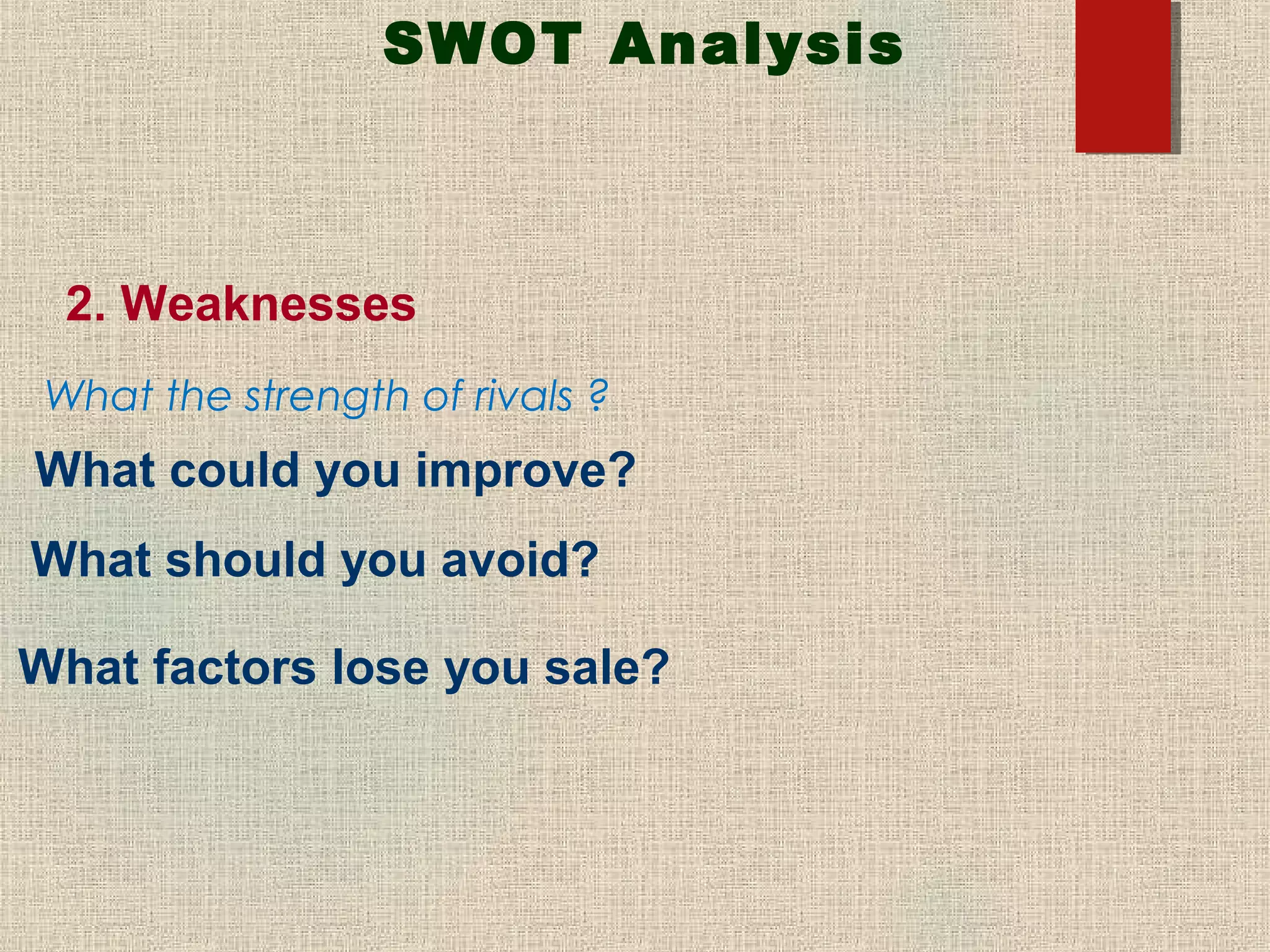 What is SWOT Analysis ? | PPT