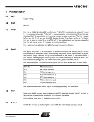 At89c4051 | PDF