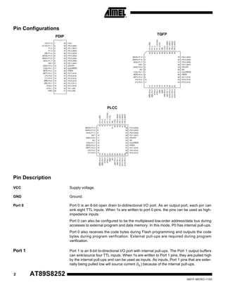 At89s8252 | PDF