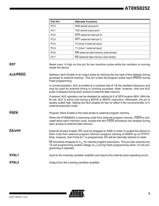 At89s8252 | PDF