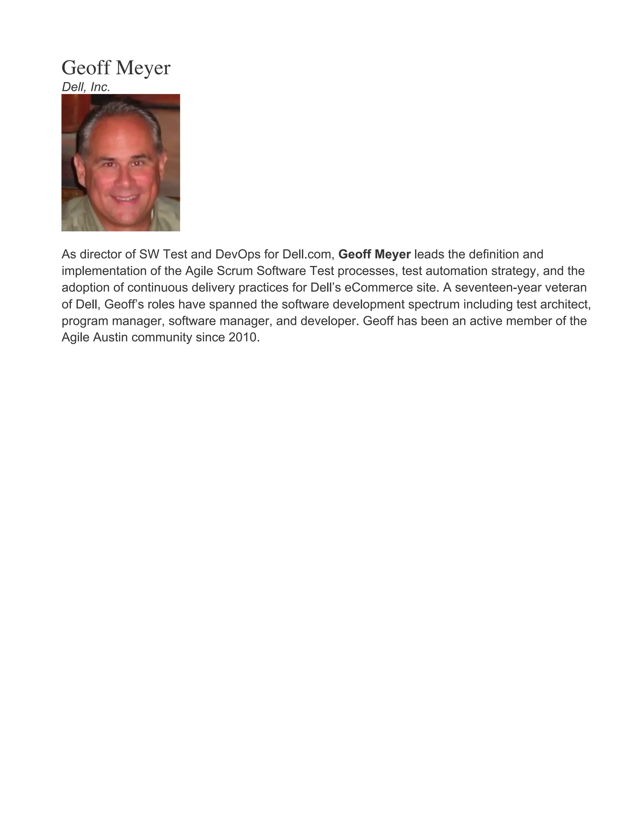 Large Scale Agile Test Automation Strategies In Practice Pdf