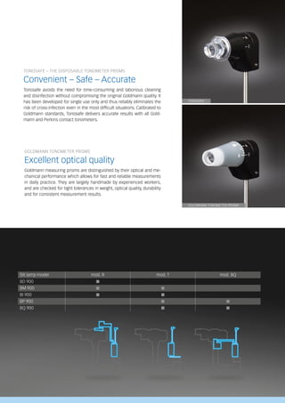 AT900 & AT900D Brochure | PDF | Eye and Vision Conditions | Diseases ...