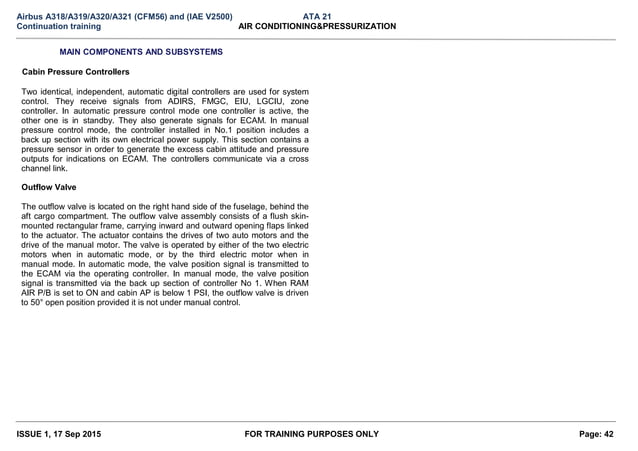 ATA 21 AIR CONDITIONING FOR AIRBUS 320.pdf | Aviation Industry | Industries
