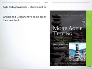 Agile testing quadrants | PPTX