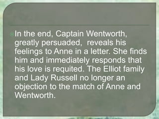 An Analysis of Persuasion by Jane Austen | PPTX