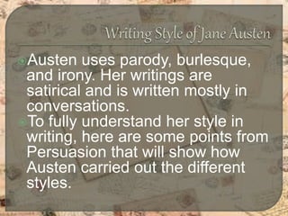 An Analysis of Persuasion by Jane Austen | PPTX