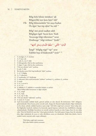 Atabetül hakayık Tenkitli Metin ile ilgili güzel bir sunum | PDF