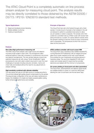 Atac brochure-cloud point analyser | PDF