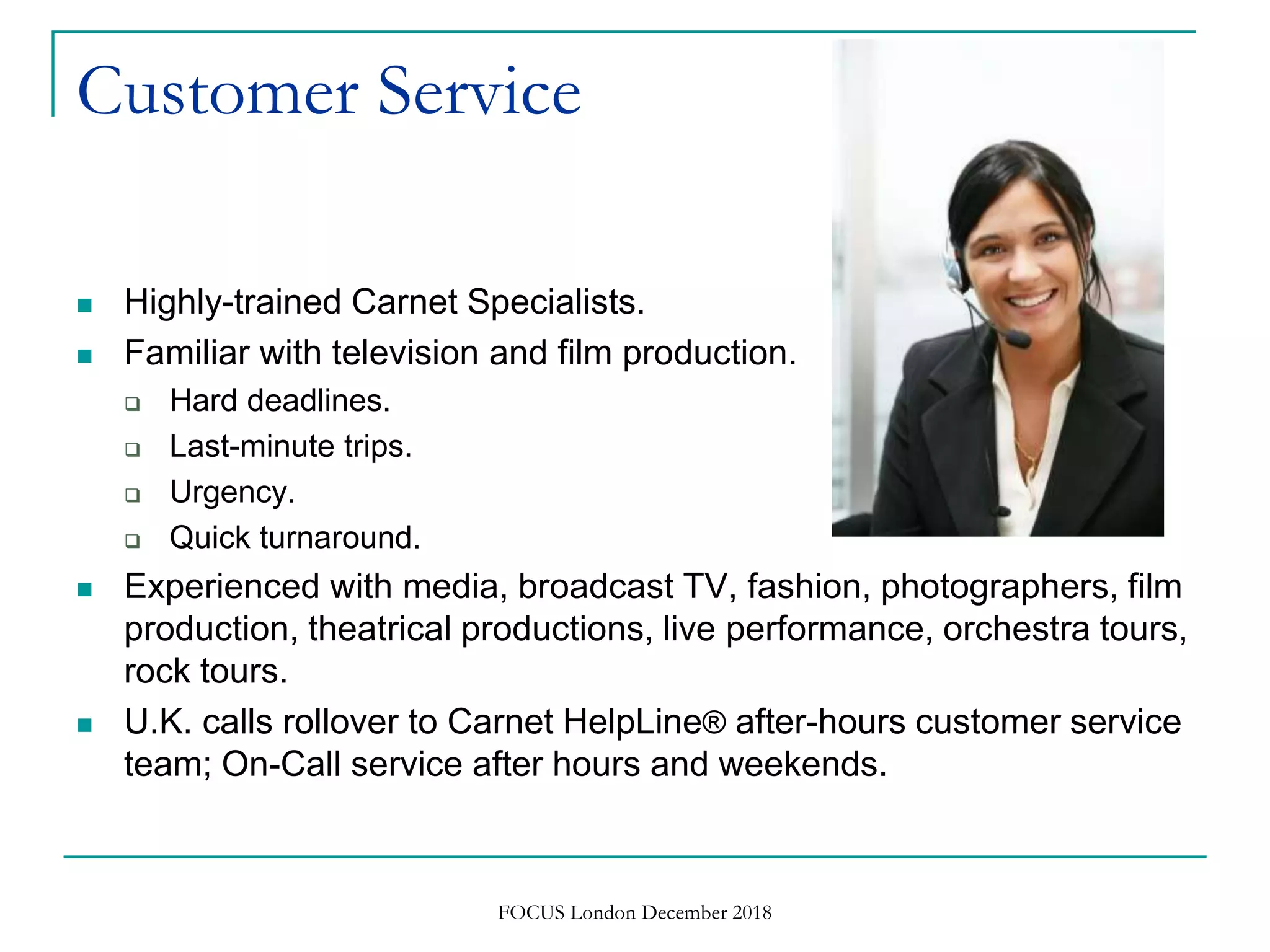 ATA Carnets: Easy Temporary Entry & Exit | PPTX