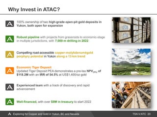 ATAC Resources Ltd. Corporate Presentation May 2022 | PPT