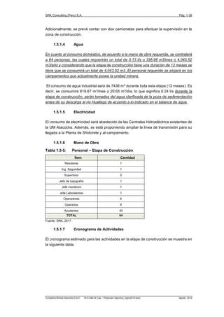 Atacocha resumen ejecutivo- | PDF