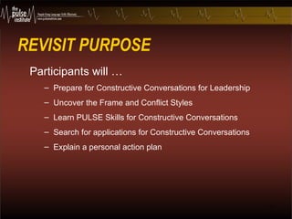 Ata Constructive Conversations For Leadership | PPT