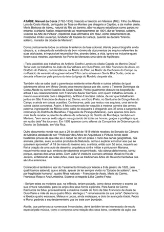 Ataíde, manuel da costa | DOC