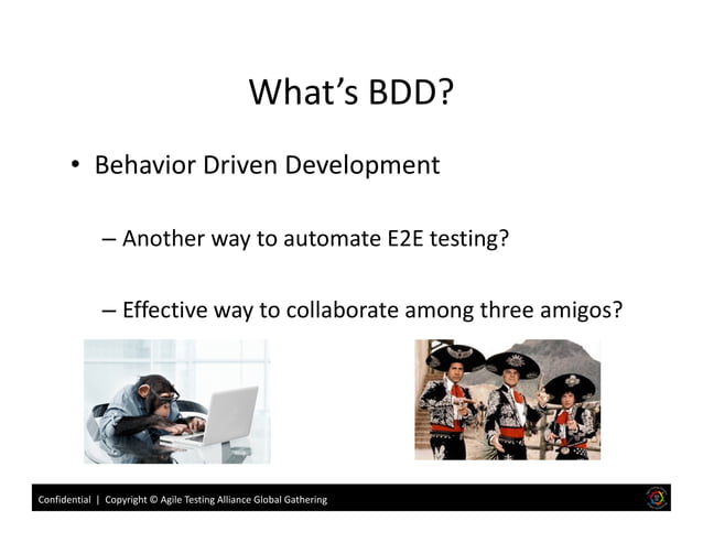 Atagg2015 BDD in Test pyramid | PPT