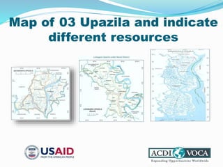 At a glance of 03 upazila under proshar | PPTX
