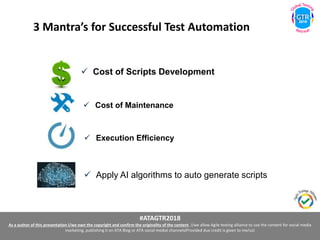 #ATAGTR2018 Presentation "Design Patterns in Test Automation" By ...