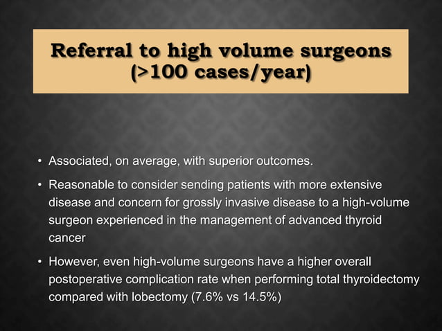 ATA GUIDELINES MANAGEMENT for otolaryngology .pptx | Thyroid Disorders ...