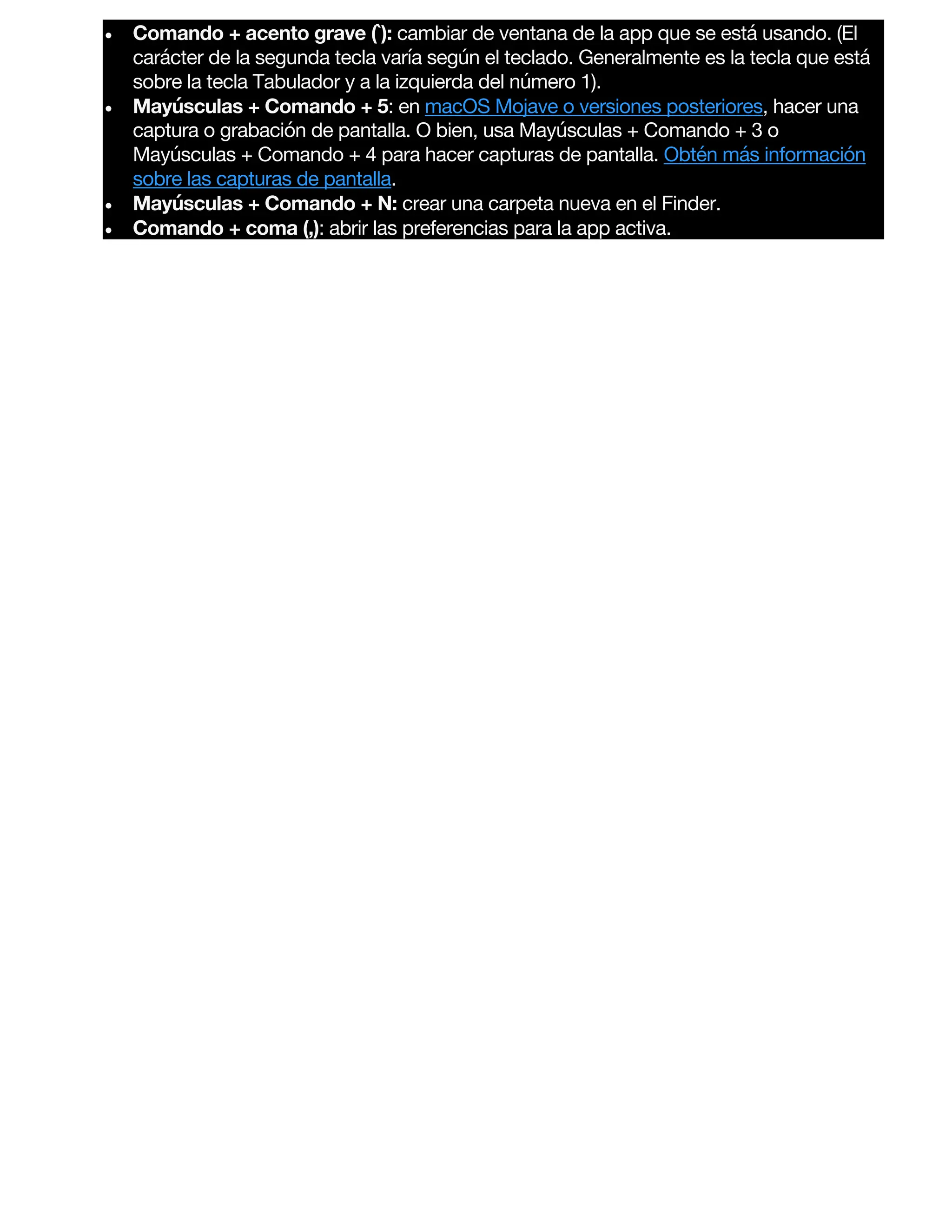 Atajos y Funciones Teclado MAC para principiantes.pdf