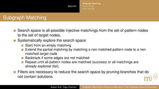 Subgraph Matching for Resource Allocation in the Federated Cloud Environment | PDF | Cloud ...