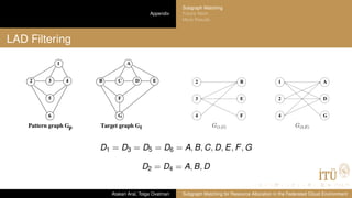 Subgraph Matching for Resource Allocation in the Federated Cloud Environment | PDF | Cloud ...