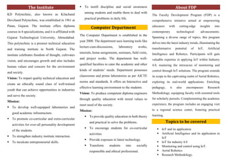 ATAL-FDP-KDP-PATAN for the faculty and student | PDF