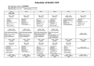 ATAL-FDP-KDP-PATAN for the faculty and student | PDF