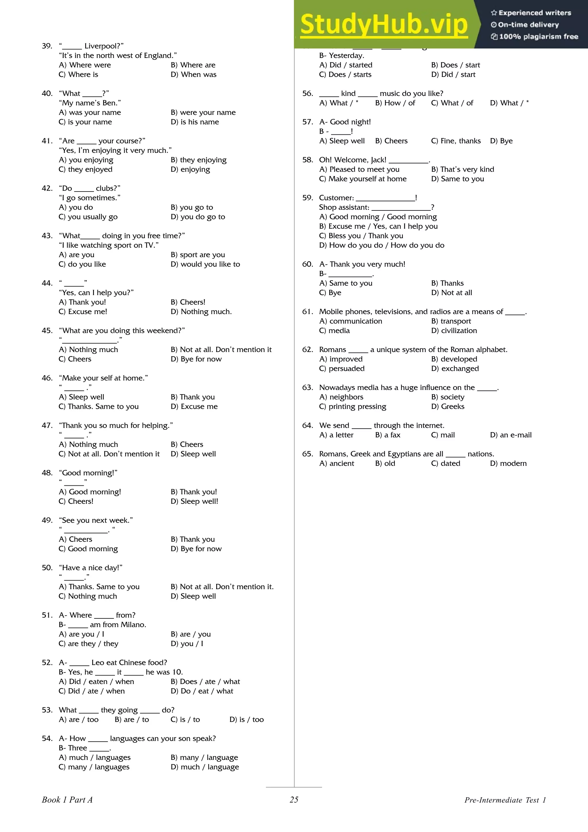 Atalay Oguz Baskent Education Publication Over 16.000 Questions TEST ...