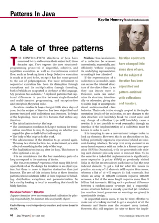 A Tale of Three Patterns | PDF