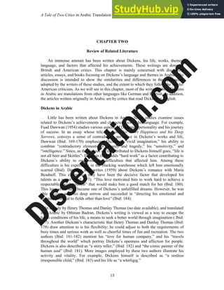 A Tale Of Two Cities In Arabic Translation | PDF