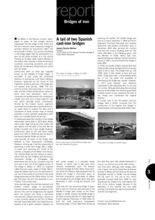 A tale of two spanish cast iron bridges.ticcih bulletin 44. 2009 | PDF