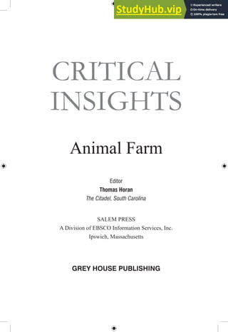 A Tale of Violence Animal Farm as an Allegory of Social Order.pdf