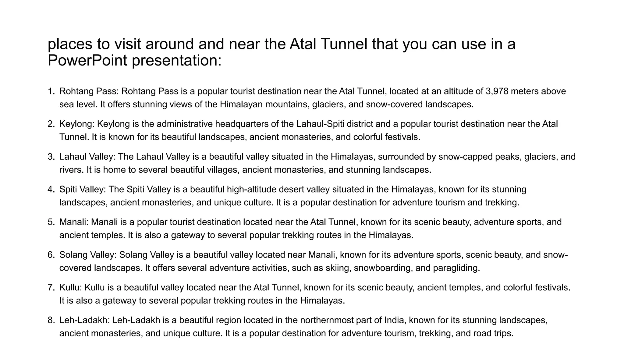 Top Places to Visit Around Atal Tunnel: Exploring the Scenic Beauty of ...