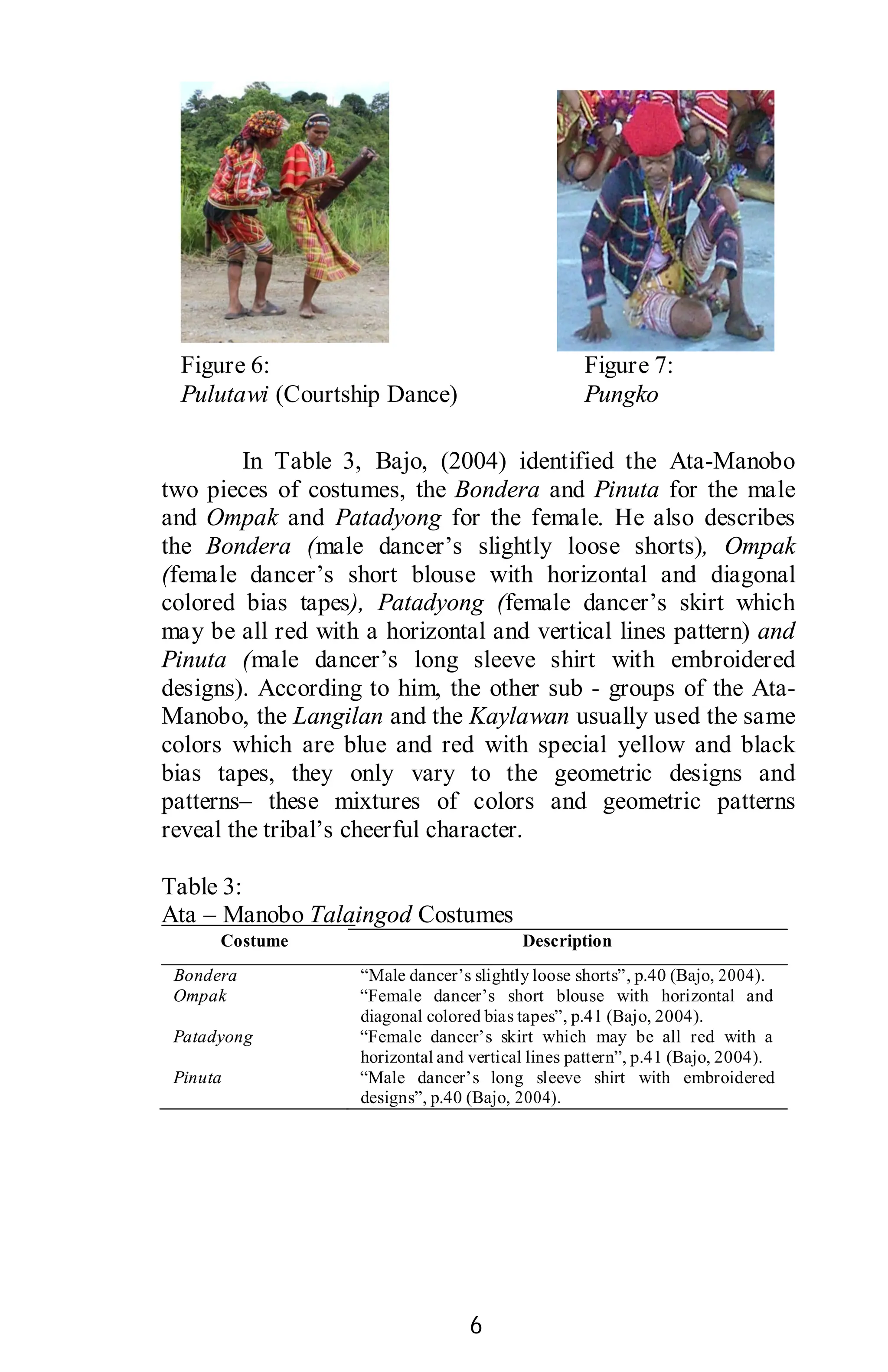 ATA MANOBO DANCES in TALAINGOD, DAVAO DEL NORTE | PDF