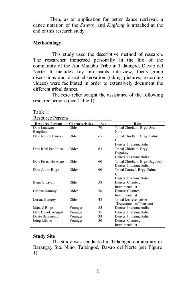 ATA MANOBO DANCES in TALAINGOD, DAVAO DEL NORTE | PDF