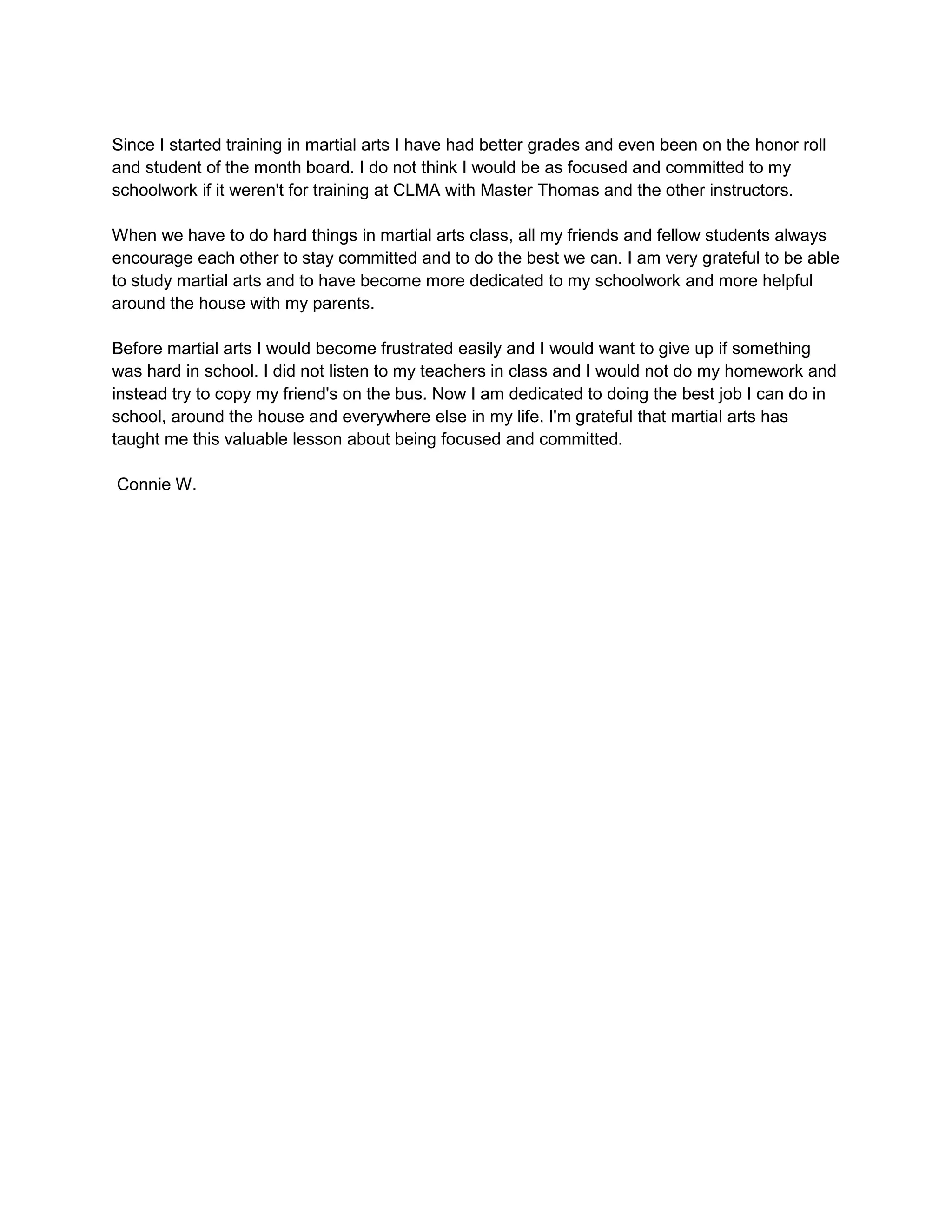 Ata master tracy lee thomas | DOCX