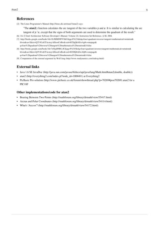 Atan2 | PDF