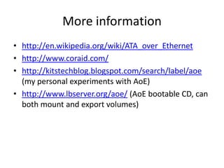 Ata Over Ethernet | PDF | Computer Networking | Computing