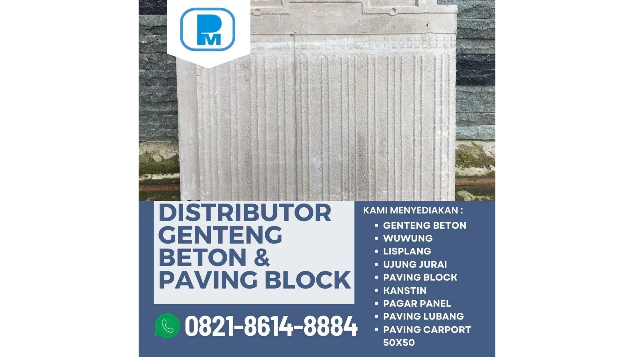 Atap Tahan Lama dan Estetik, Supplier Genteng Beton | PPT