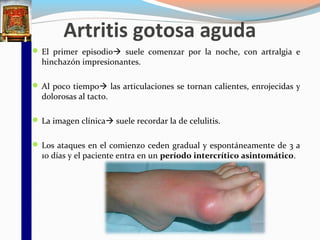 Ataque agudo de gota | PPT