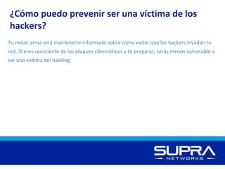 Ataques cibernéticos: ¿qué puede hacer un hacker con tu computadora? | PPTX