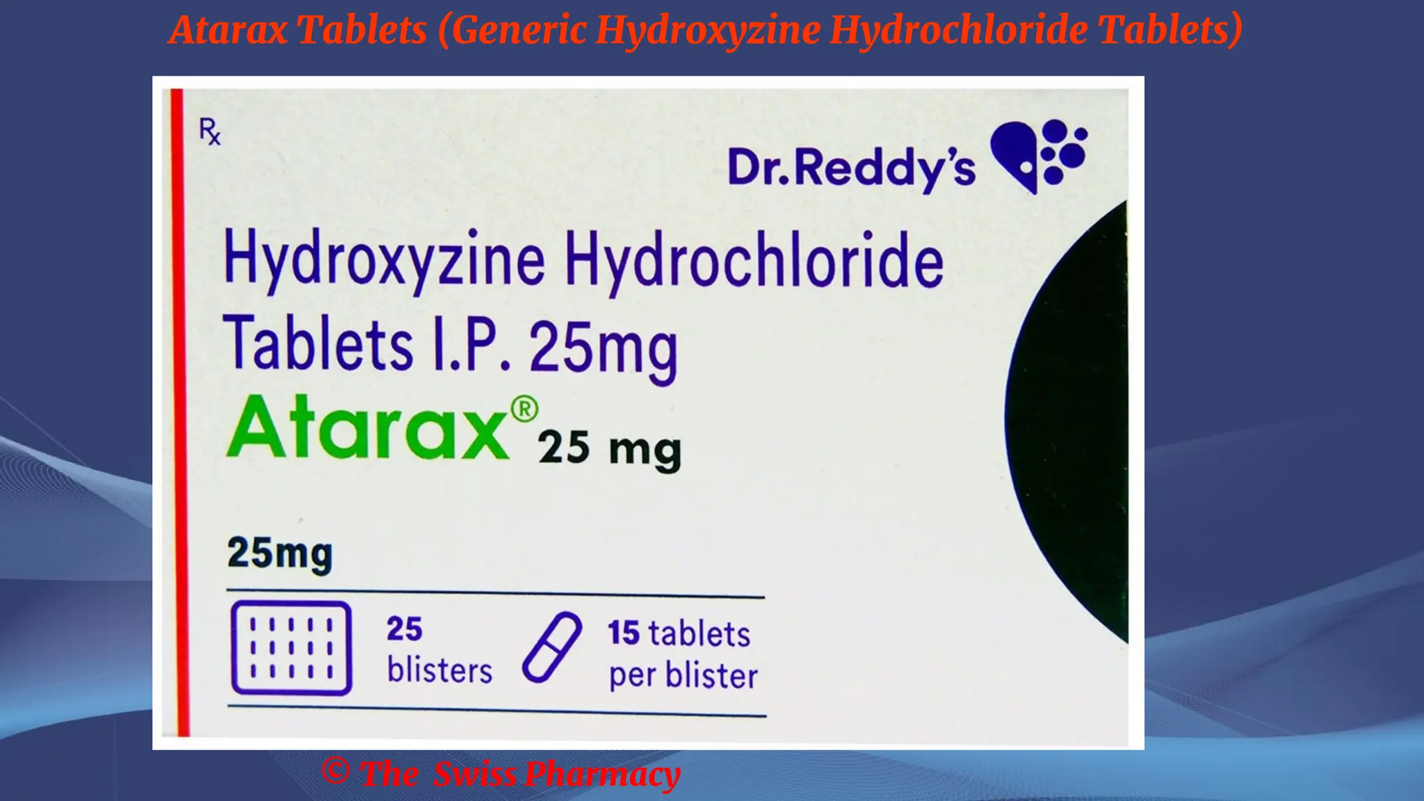 Atarax Tablets (Generic Hydroxyzine Hydrochloride Tablets) | PDF