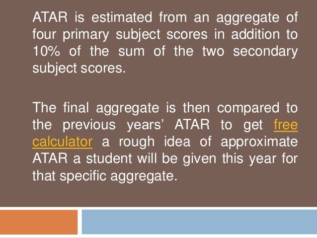 Atar Score