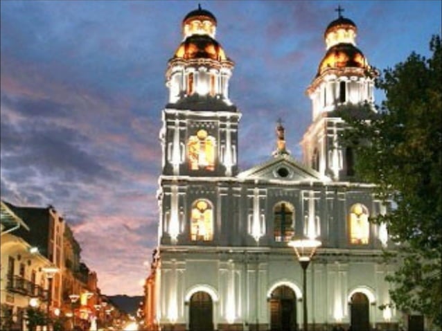 Sunset in Cuenca-Ecuador