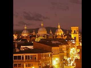 Sunset in Cuenca-Ecuador