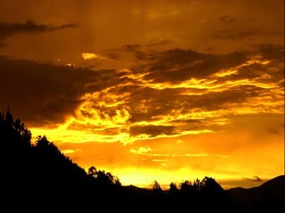 Sunset in Cuenca-Ecuador