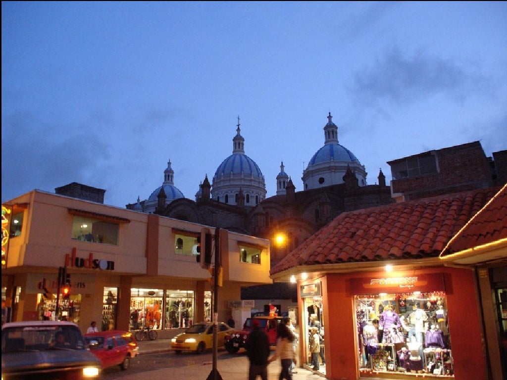 Sunset in Cuenca-Ecuador
