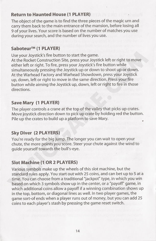 Manual - Atari Flashback 4 | PDF | Console Games | Video Gaming