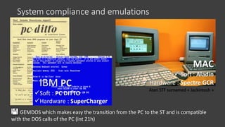 Atari ST - History of The OS | PPTX