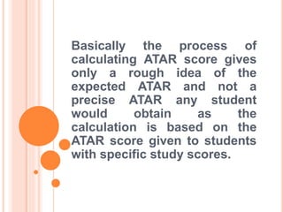 Atar Score | PPTX