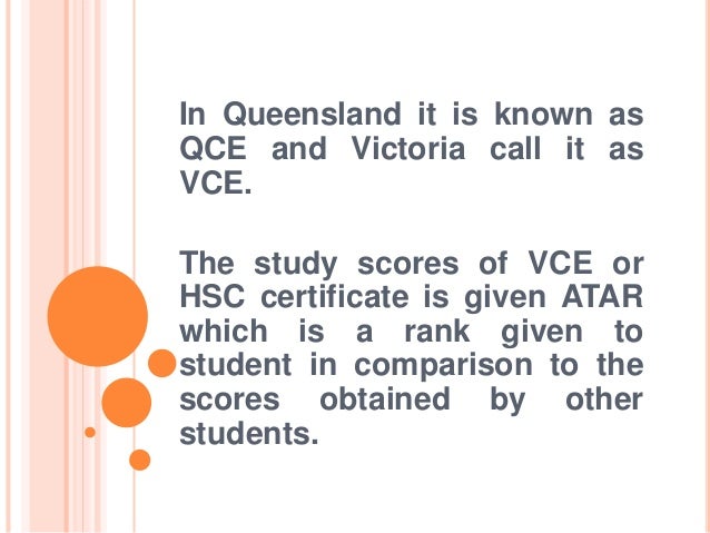 Atar Score